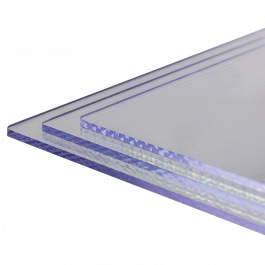 Lexan 9034 1/4 48 X 96 Clear with TG Masking